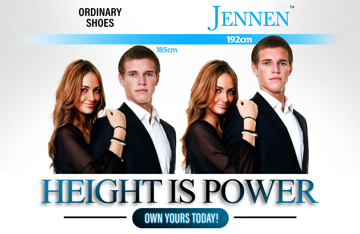 Elevator Shoes | Height Increasing Shoes Australia | JENNEN Shoes