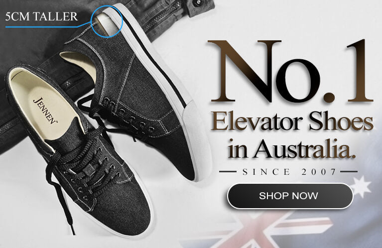 Elevator Shoes | Height Increasing Shoes Australia | JENNEN Shoes